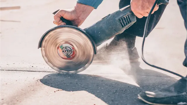 How To Use An Angle Grinder To Grind Concrete For Smooth And Even Surfaces | Our Home Tools